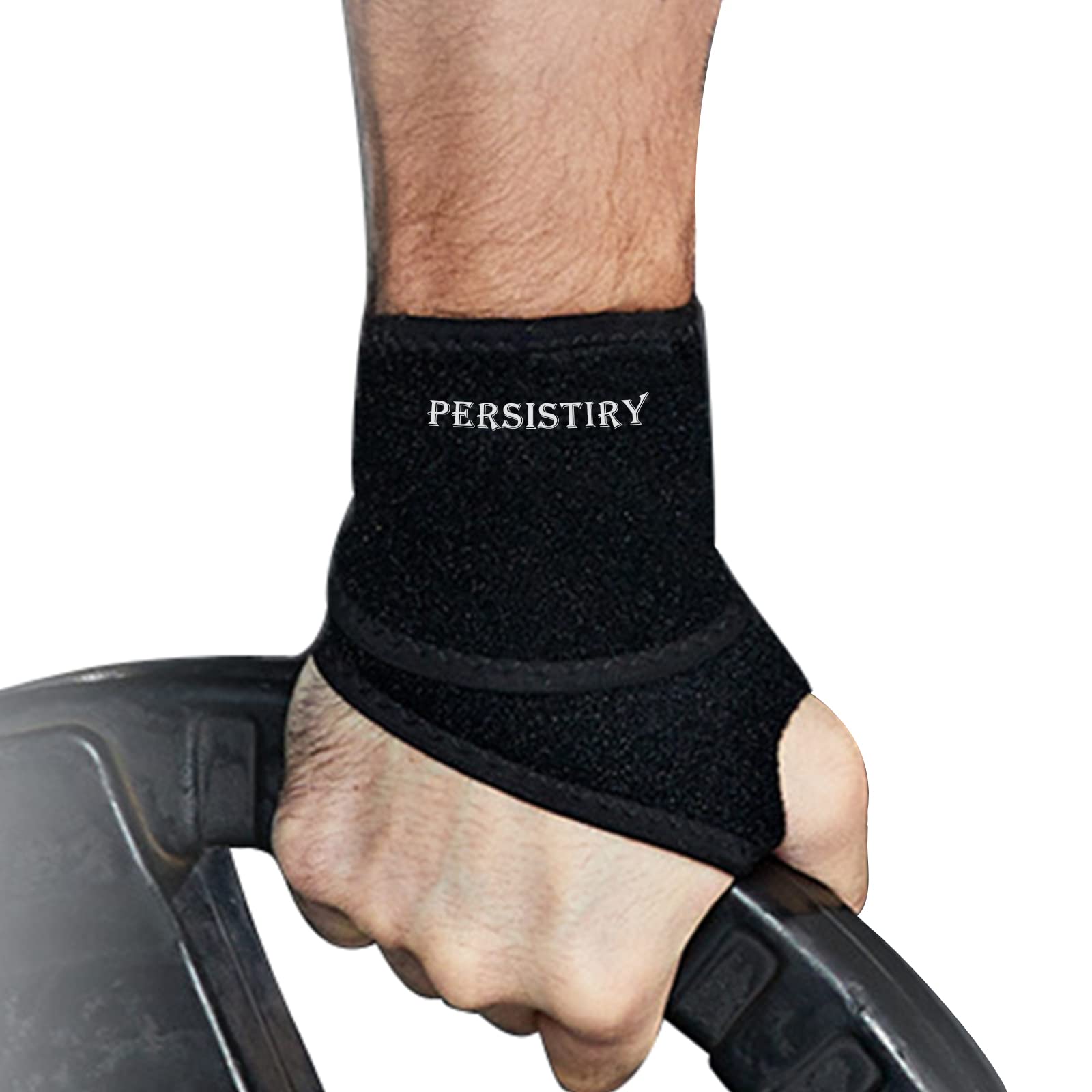 Work Wrist Brace for arthritis Bowling Wrist Support Sport For Weight Lifting Men Compression Bandage Neoprene Push Up Boxing Compression Sleeve Volleyball Work Table Tennis Badminton (1 pack)