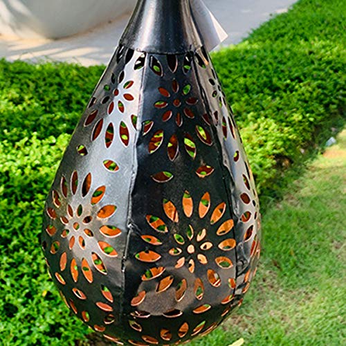 Solar Lantern Light Outdoor Waterproof Outdoor Lantern Hanging Light for Indoor Outdoor Home Garden Patio Backyard Decor