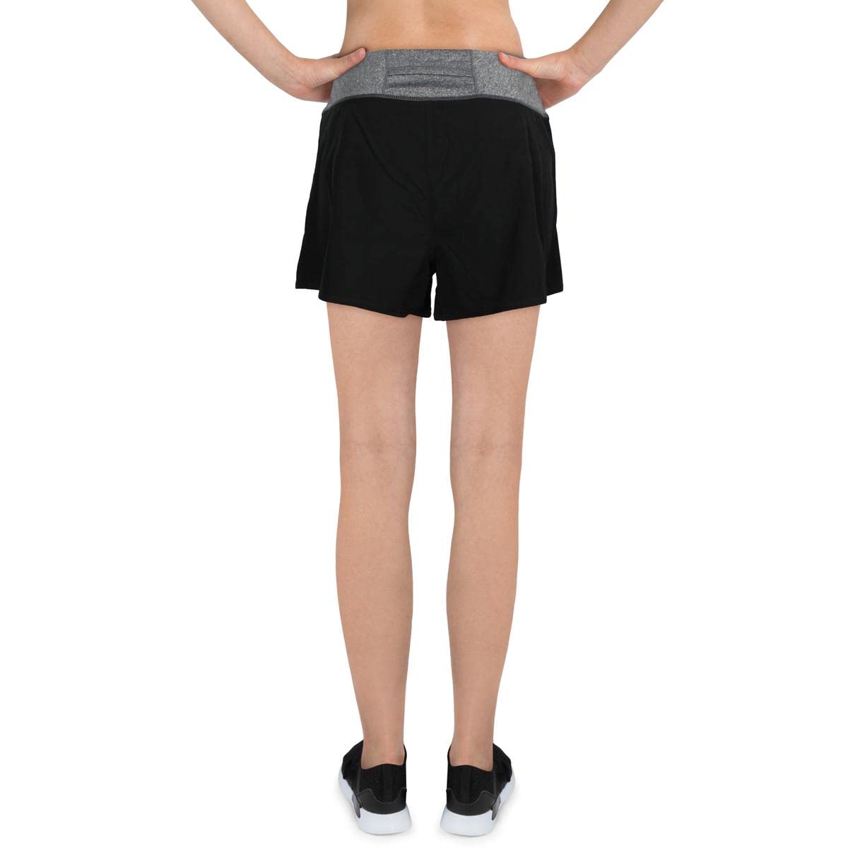 Reebok Womens Training Running Shorts Gray L
