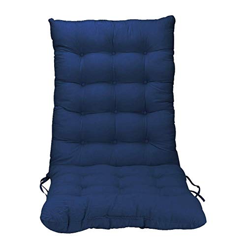 Trendcode Cushion Set for Rocking Chairs Non-Slip Chair Pad (Blue)