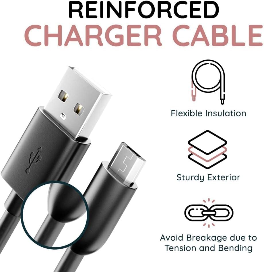 REYTID USB Charging Cable Compatible with Astro A50, A38 Bluetooth, MixAmp TR & MixAmp TXD Gaming Headsets - Replacement Battery Charger Lead