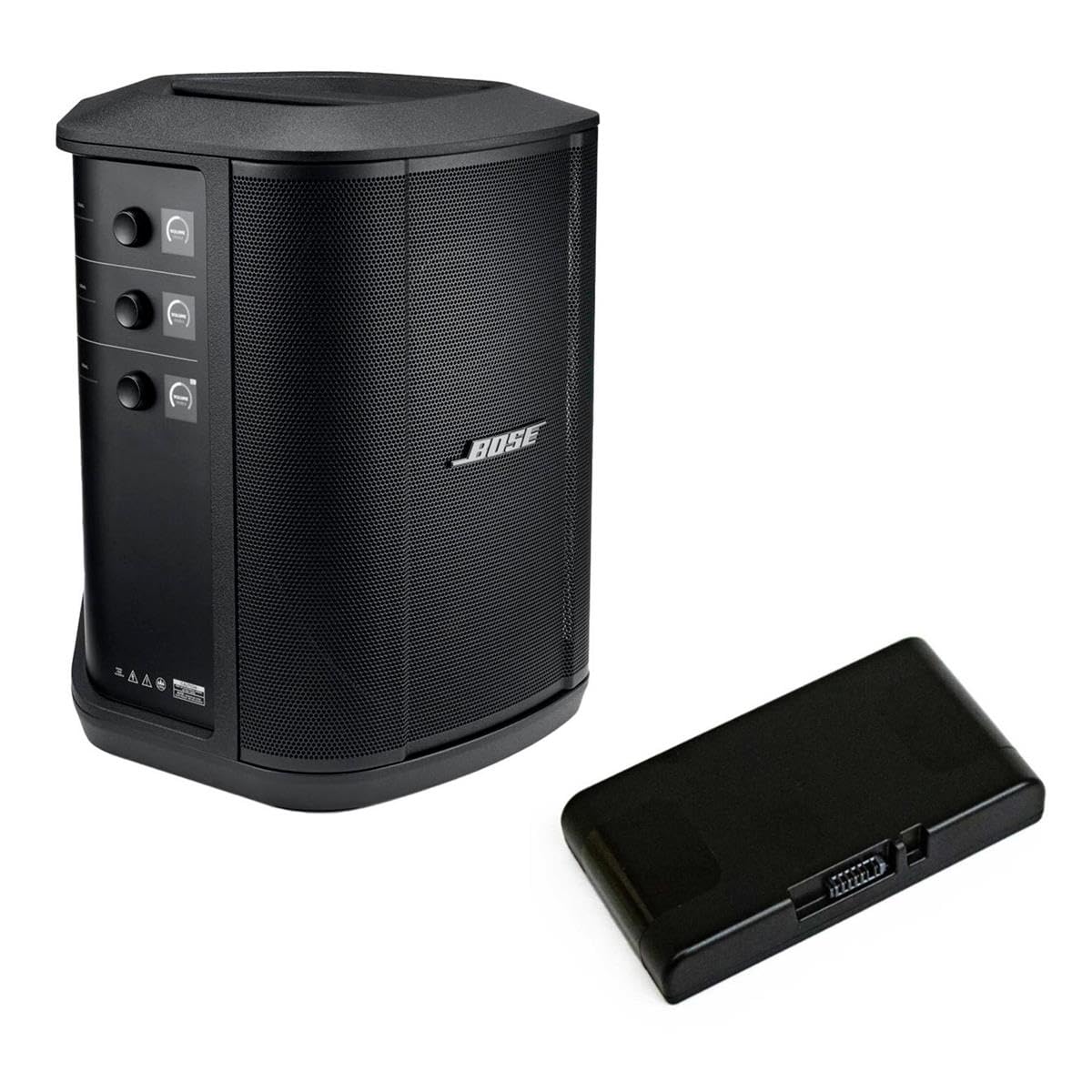 S1 Pro+ Portable Wireless PA System with Bluetooth, Black with Extra Battery