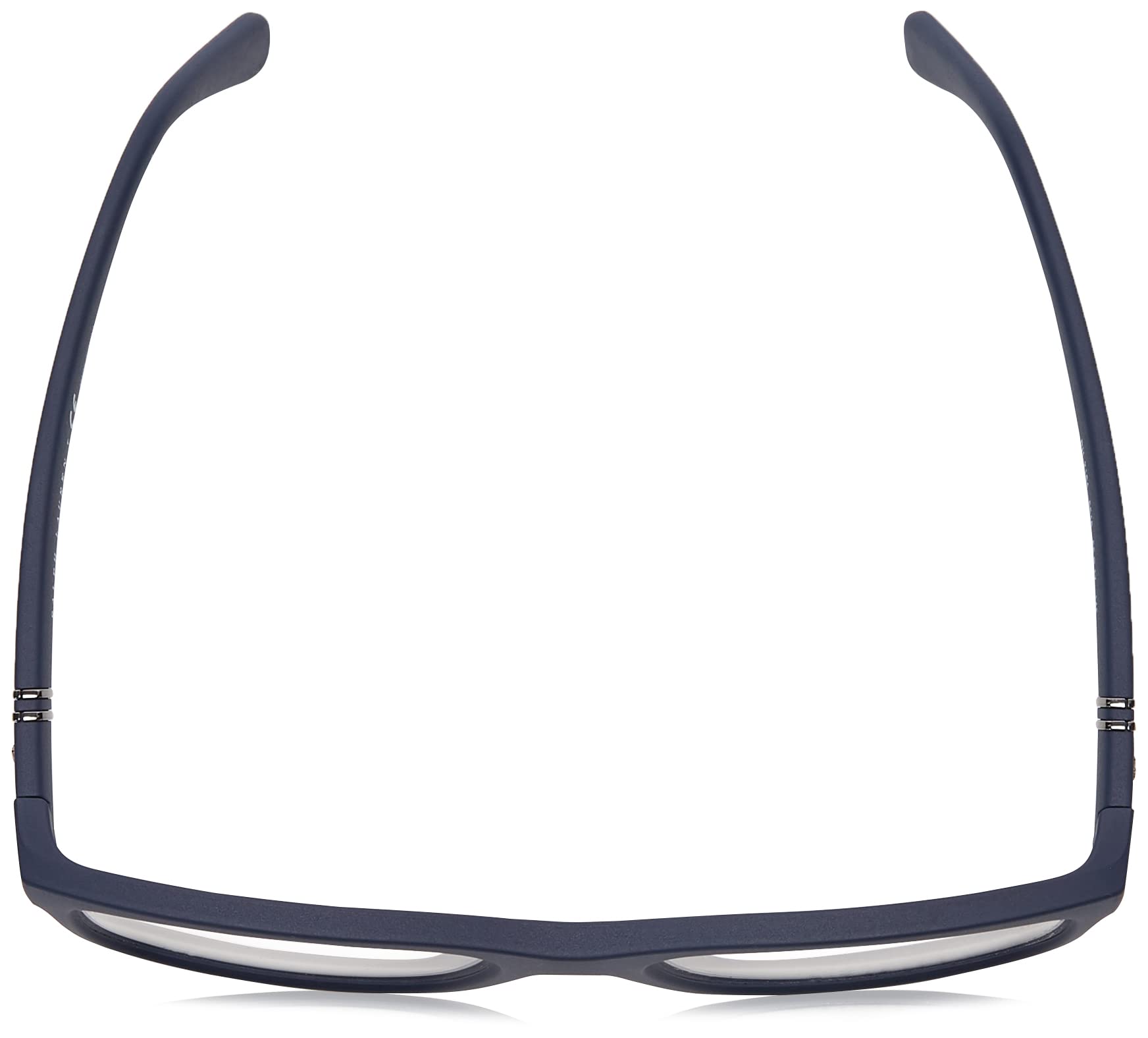 Polo Ralph Lauren Men's PH2184 Rectangular Prescription Eyewear Frames, Matte Navy Blue/Demo Lens, 55 mm
