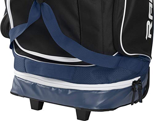 Rawlings | R1502 Wheeled Catcher's Bag | Baseball/Softball | Navy