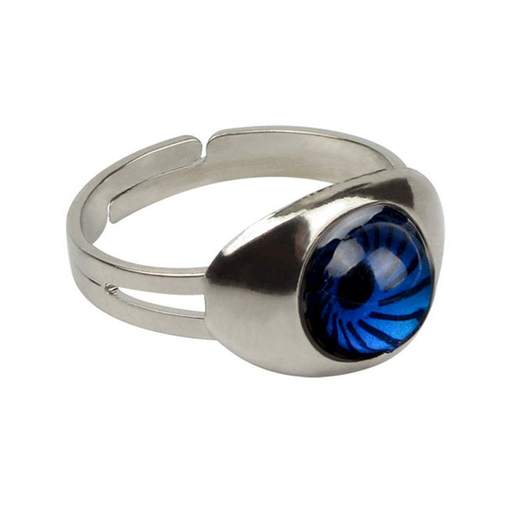 RIMOBUL Authentic Adjustable Mood Ring,Smiley Face,Magic Eyes - Pack of 3