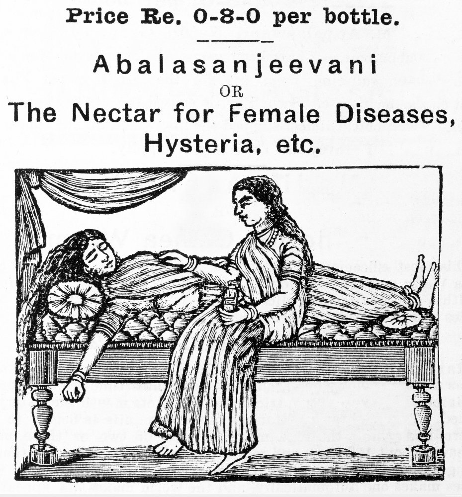 Posterazzi Ayurvedic Medicine Female Hysteria 19th Century Poster Print by Science Source, (18 x 24), Varies