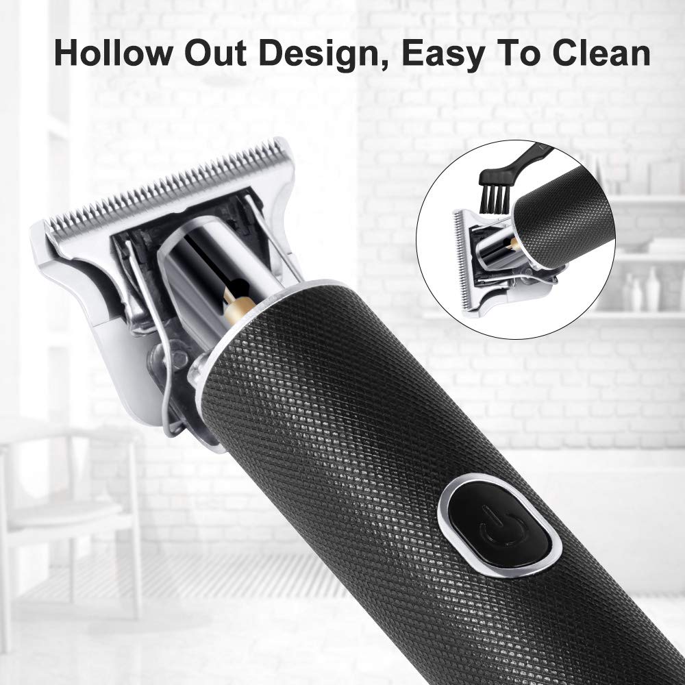 T Blade Trimmer,Zero Gapped Trimmers, 0mm Baldhead Hair Clippers for Men, USB Rechargeable Clippers for Hair Cutting