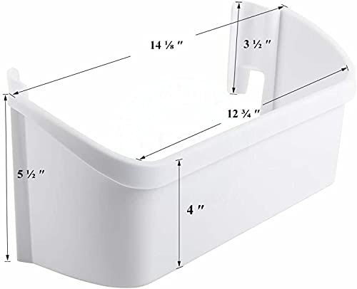 NOOTO 240363701 Lower Door Bin fit for Frigidaire Kenmore White Refrigerator 240363701