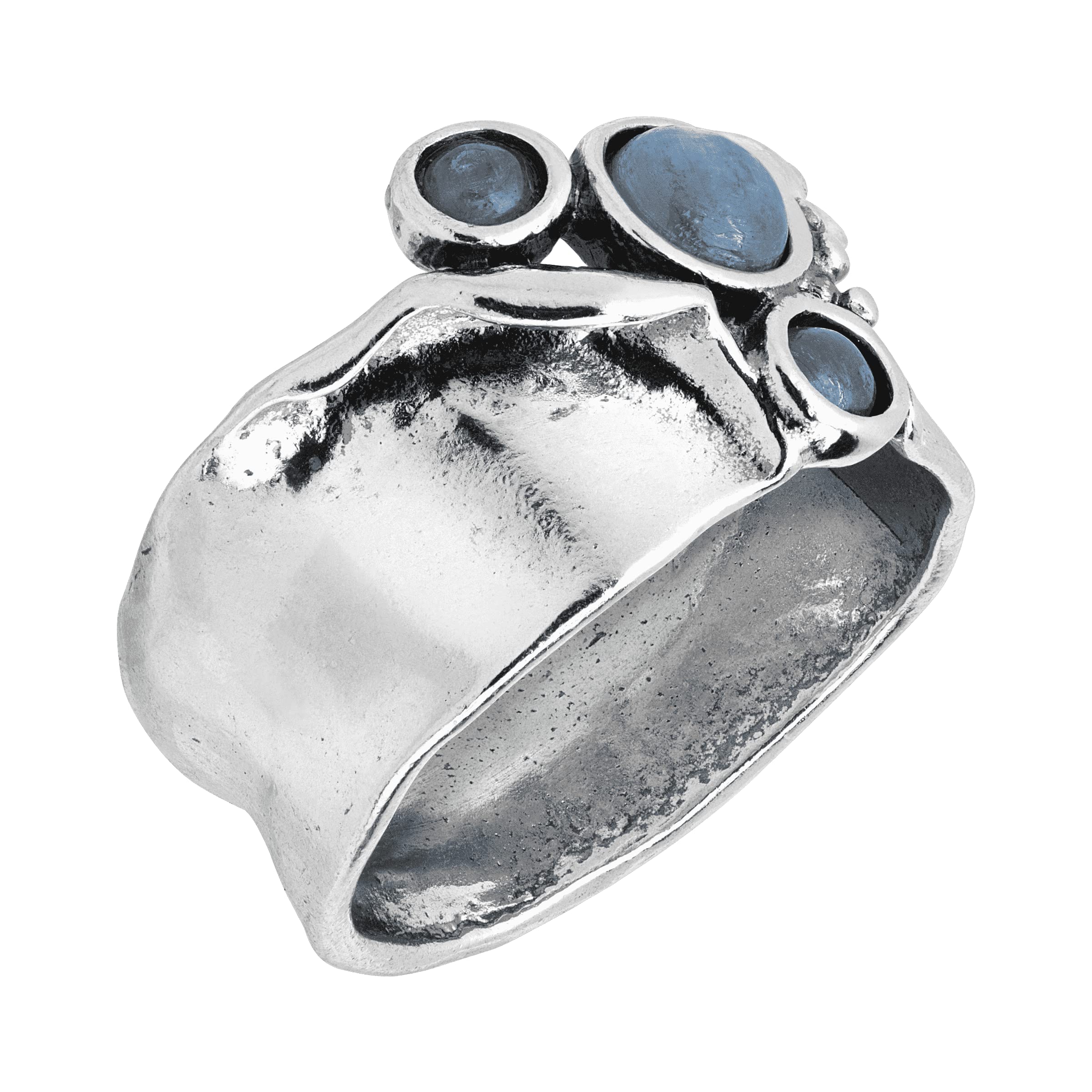 Silpada 'Upstream' Natural Kyanite Ring in Sterling Silver, Size 6