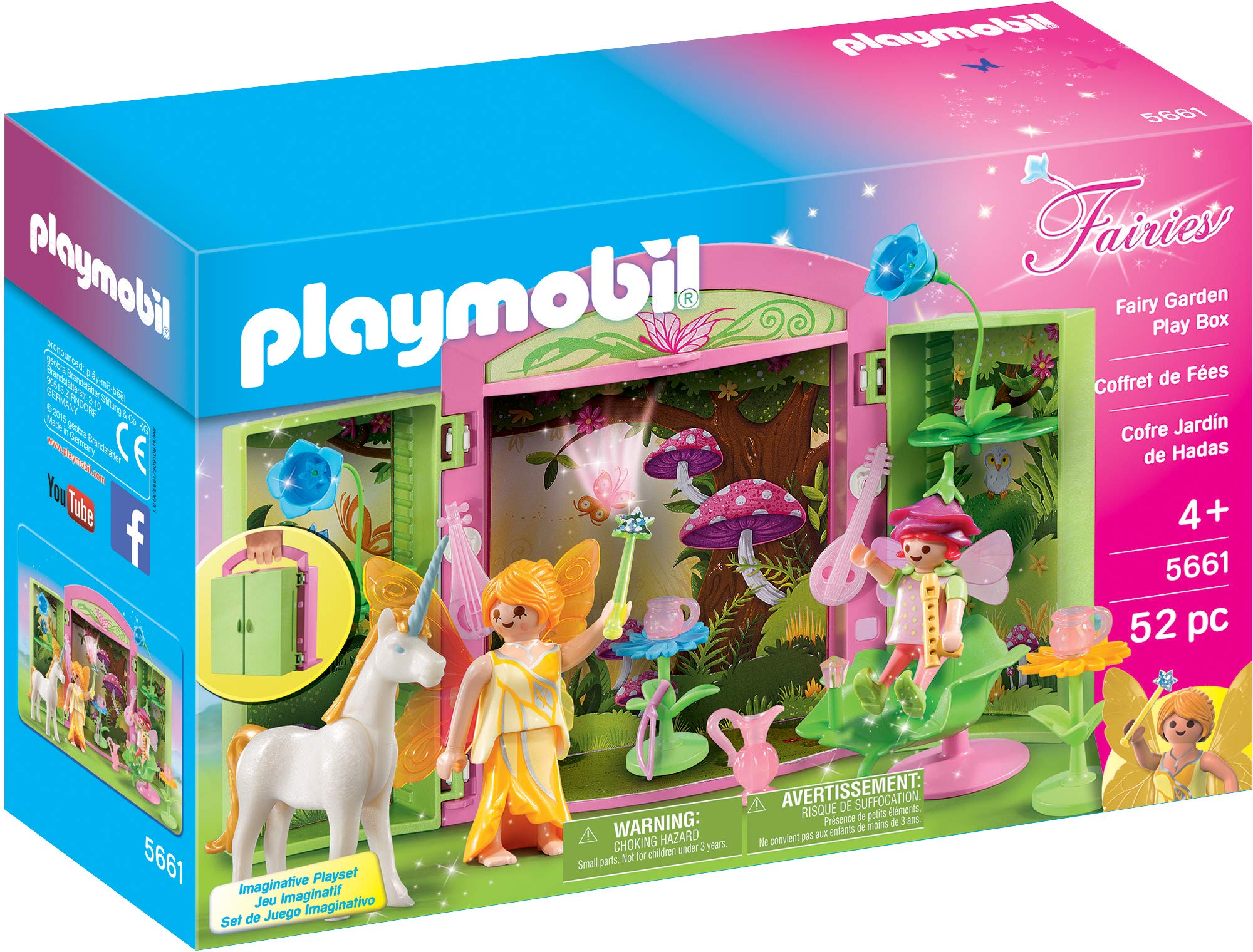 Playmobil Fairy Garden Play Box Playset
