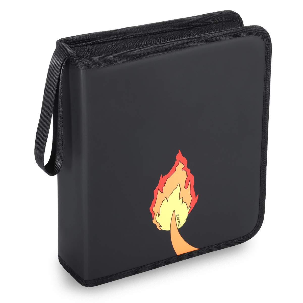 Rayvol 4-Pocket Card Binder, Fits Trading 480 Cards with 60 Sheets, Portable Cards Collector Album for TCG