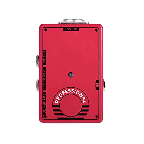 ZYZMH D-7 Professional DI Box Guitar Effect Pedal with Ground Lift Switch XLR Out Guitar Pedal for Electric Guitar Accessories