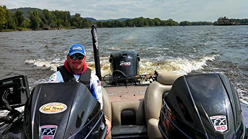PROcise Outdoors DEK-it Boat Fish Finder & GPS, Electronics Mount, Most Solid Fishfinder Mounting Kit No Bouncing Fish Finder, Works with Most Marine Depth Finders & Locators (Hat, One Size)