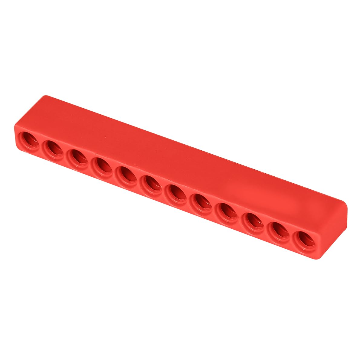 Toolcool 10 Pcs 12 Holes Hex Bit Holder Organizer Screwdriver Bit Holder 1/4 Inch Bit Storage Flexible Plastic