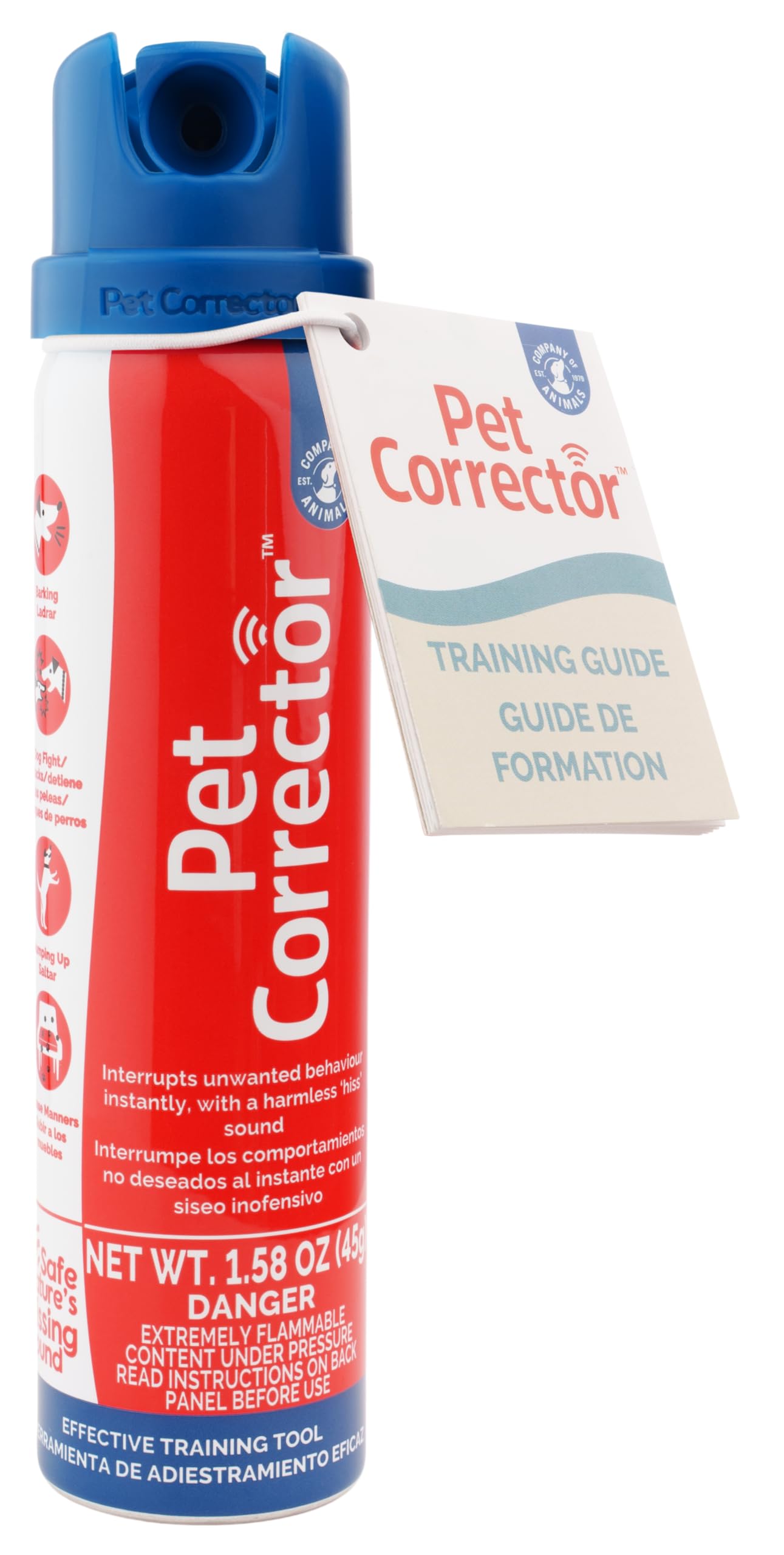 PET CORRECTOR Dog Trainer, 50ml. 2 Pack- Stops Barking, Jumping Up, Place Avoidance, Food Stealing, Dog Fights & Attacks. Help stop unwanted dog behaviour. Easy to use, safe, humane and effective.
