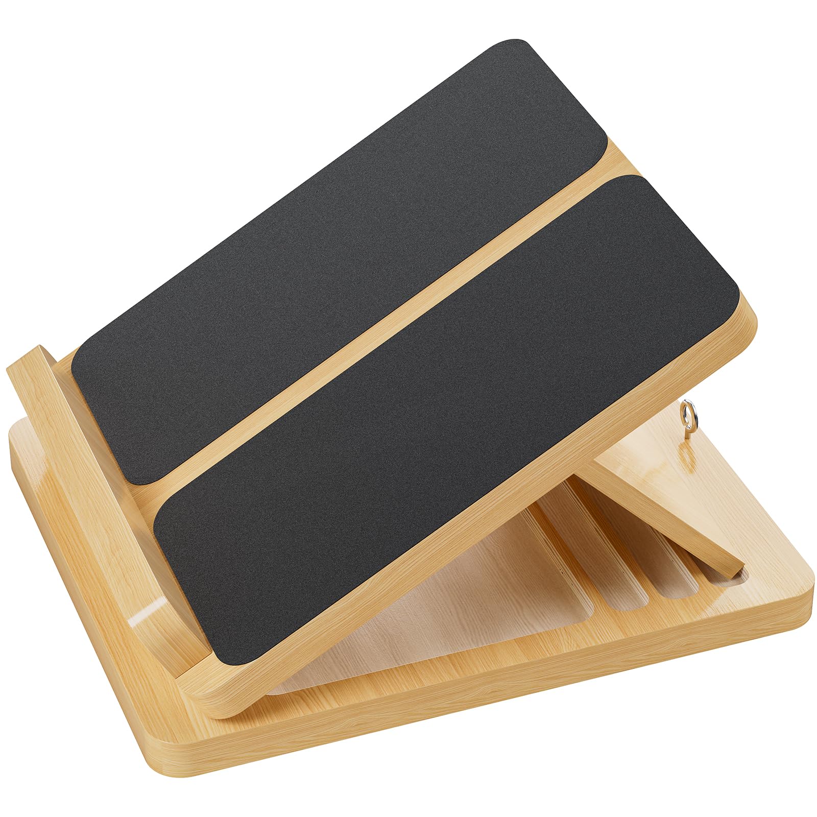 Professional Slant Board, Calf Stretcher Slant Boards, Adjustable Wooden Incline Board for Squats, Calf, Ankle, and Foot Stretching