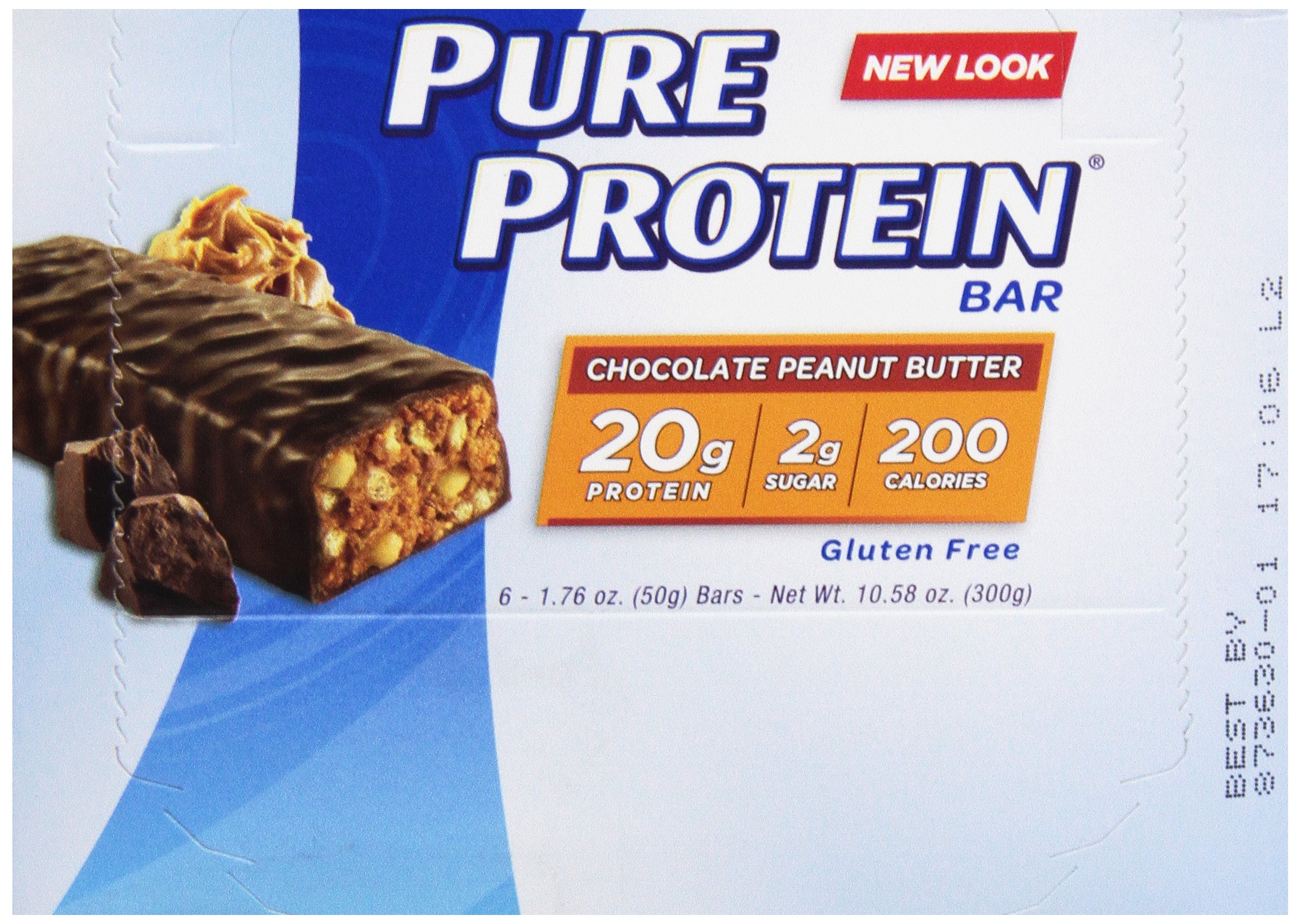 Pure Protein Candy Bar Bites, Chocolate Peanut Caramel, 5g Protein, Gluten Free, Low Sugar, 0.70 oz, 16 Pack (Packaging May Vary)