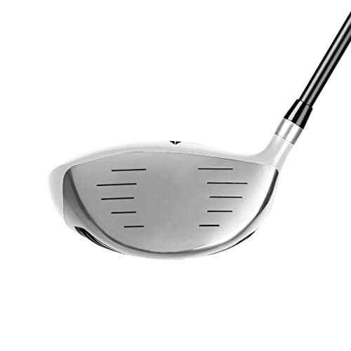 Powerbilt Golf TPS Supertech Driver, Men’s Right Hand 10.5 Degree, Black/Red Includes Head Cover