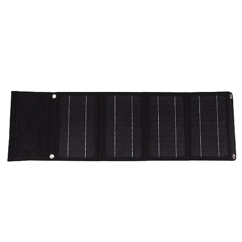 Portable Solar Panel Bag Photovoltaic Generation Backpacking Folding Bag Mobile 20W Bag Accessories for Bag Monocrystalline Silicon for Holder for Organizer Solar Panels