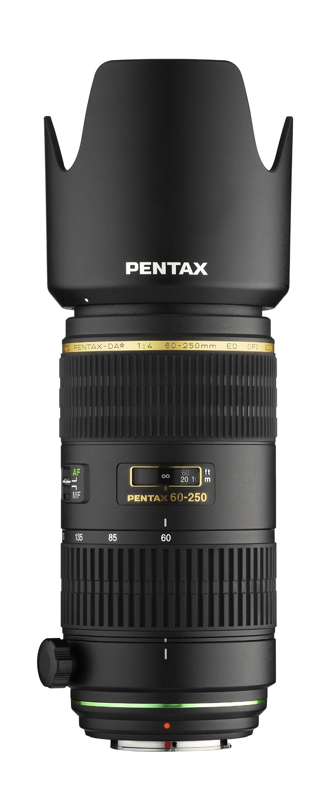 Pentax SMC DA* 60-250mm f/4 ED IF SDM Telephoto Zoom Lens w/ Case for Pentax Digital SLR Cameras