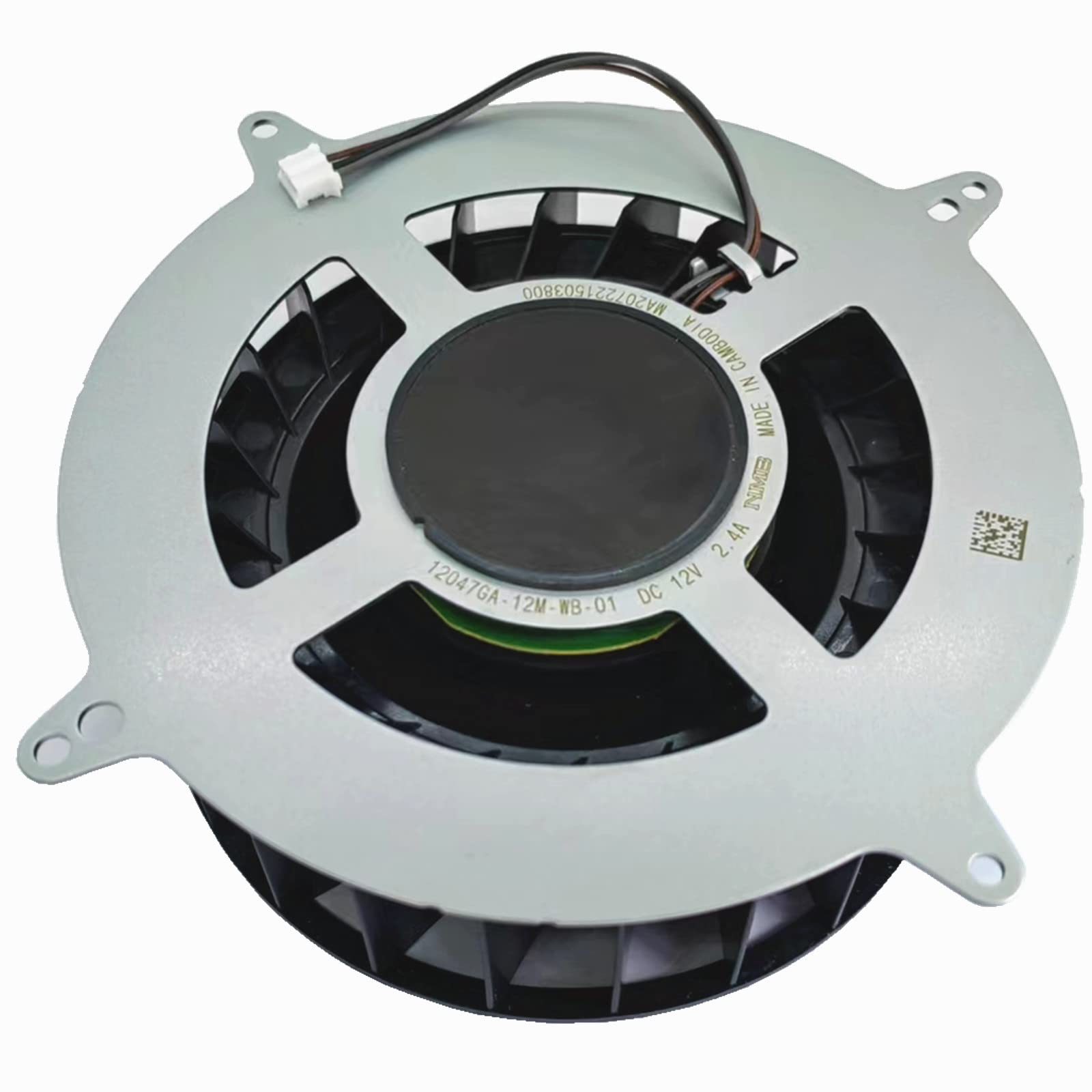 ZHAWULEEFB Replacement New CPU Cooling Fan for Sony Playstation 5 PS5 Series 12047GA-12M-WB-01 12V 2.4A (23 Blades