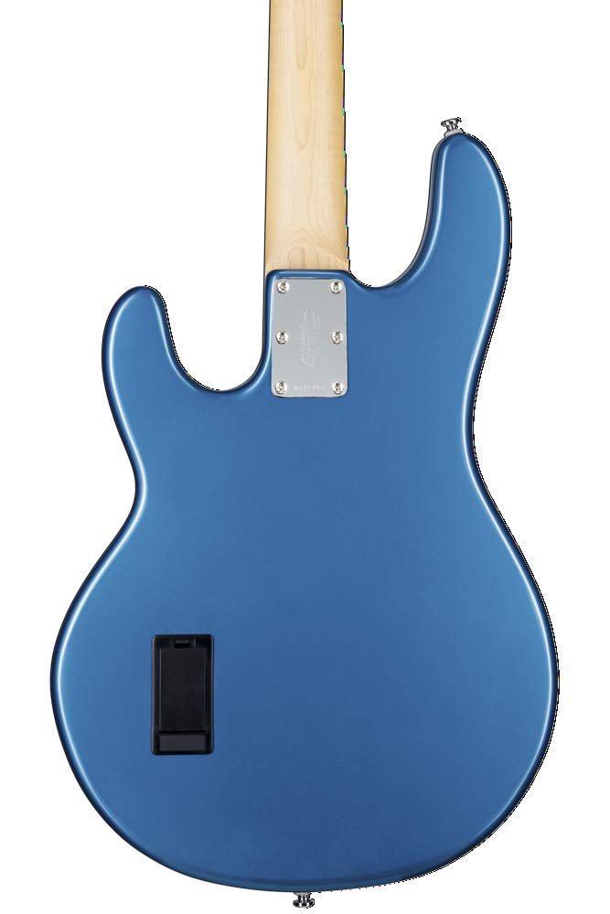Sterling By MusicMan 4 String Bass Guitar, Right, Toluca Lake Blue (RAY24CA-TLB-R1)