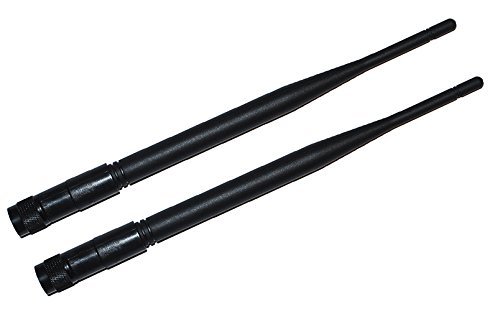Pair of TNC Antennas for Telex Electro Voice RE1/2 REV Safe FMR Mipro ACT