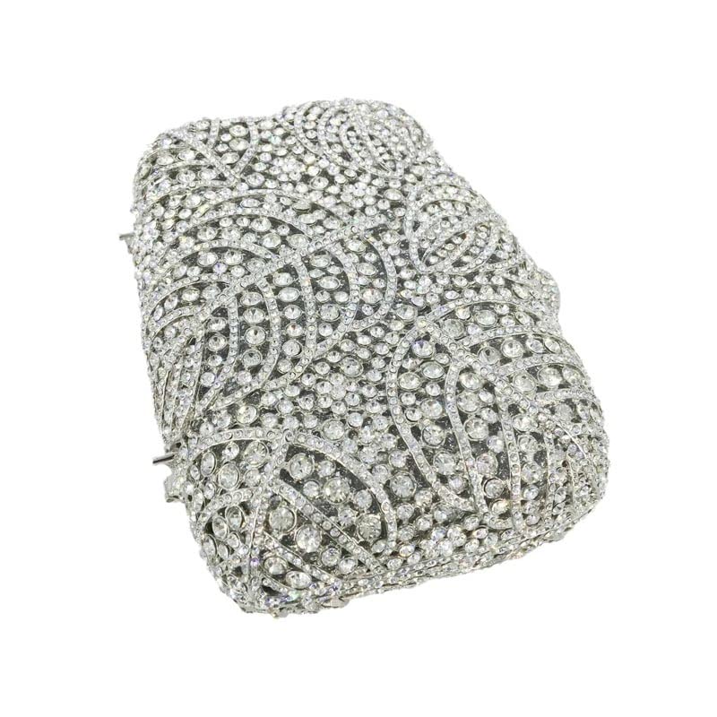 ZHUHW Women Crystal Clutch Evening Handbags Diamond Purse Wedding Party Dinner Bag