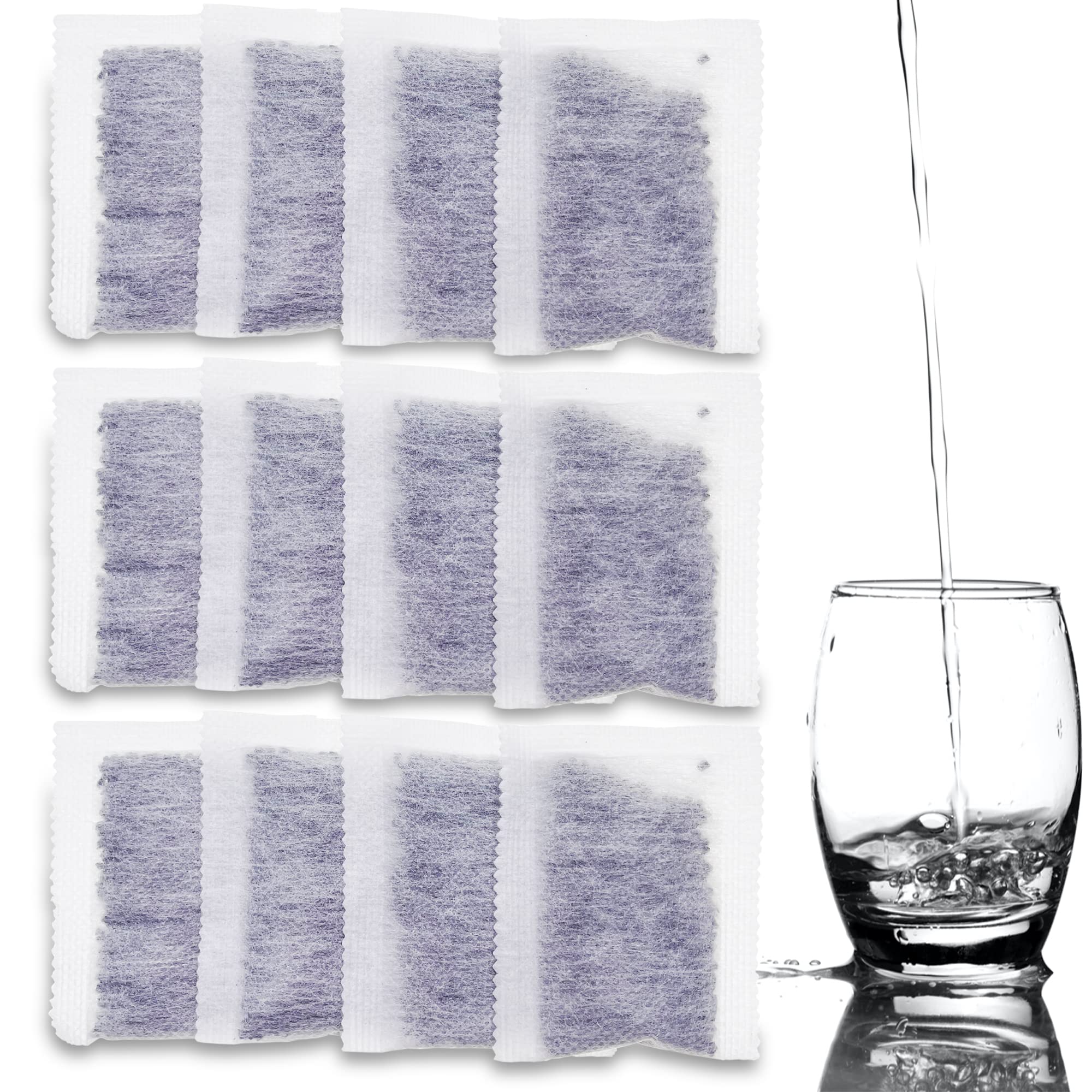 Xcivi Replacement Activated Charcoal Distiller Filters Compatible with Megahome and Other Countertop Water Distiller (12)