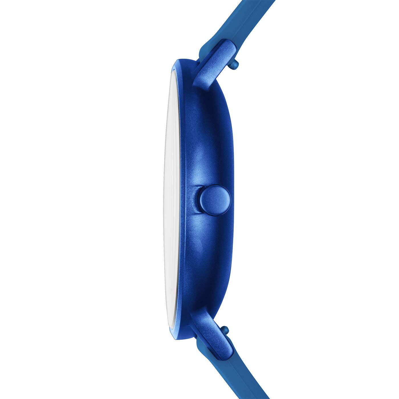 Skagen Men's Aaren Three-Hand Marine Blue Aluminum and Silicone Band Watch (Model: SKW6508)