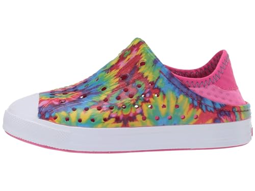 Skechers Girl's Foamies Guzman Steps - Color Hype Water Shoe, Multi, 8 Toddler