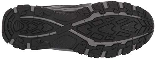 Skechers Men's Selmen-Enago Trail Hiking Shoe, Black Oxford, 12 Medium US