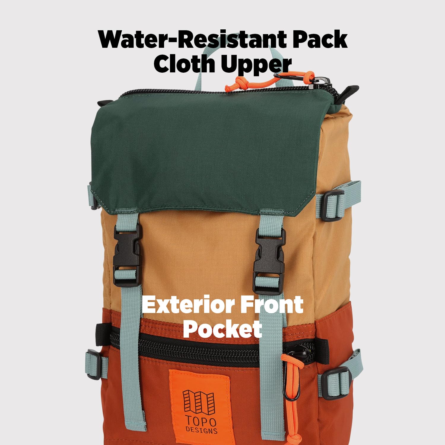 Topo Designs Rover Pack Mini - Black/Black