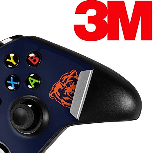 Skinit Decal Gaming Skin Compatible with Xbox One S Controller - Officially Licensed NFL Chicago Bears Blue Performance Series Design