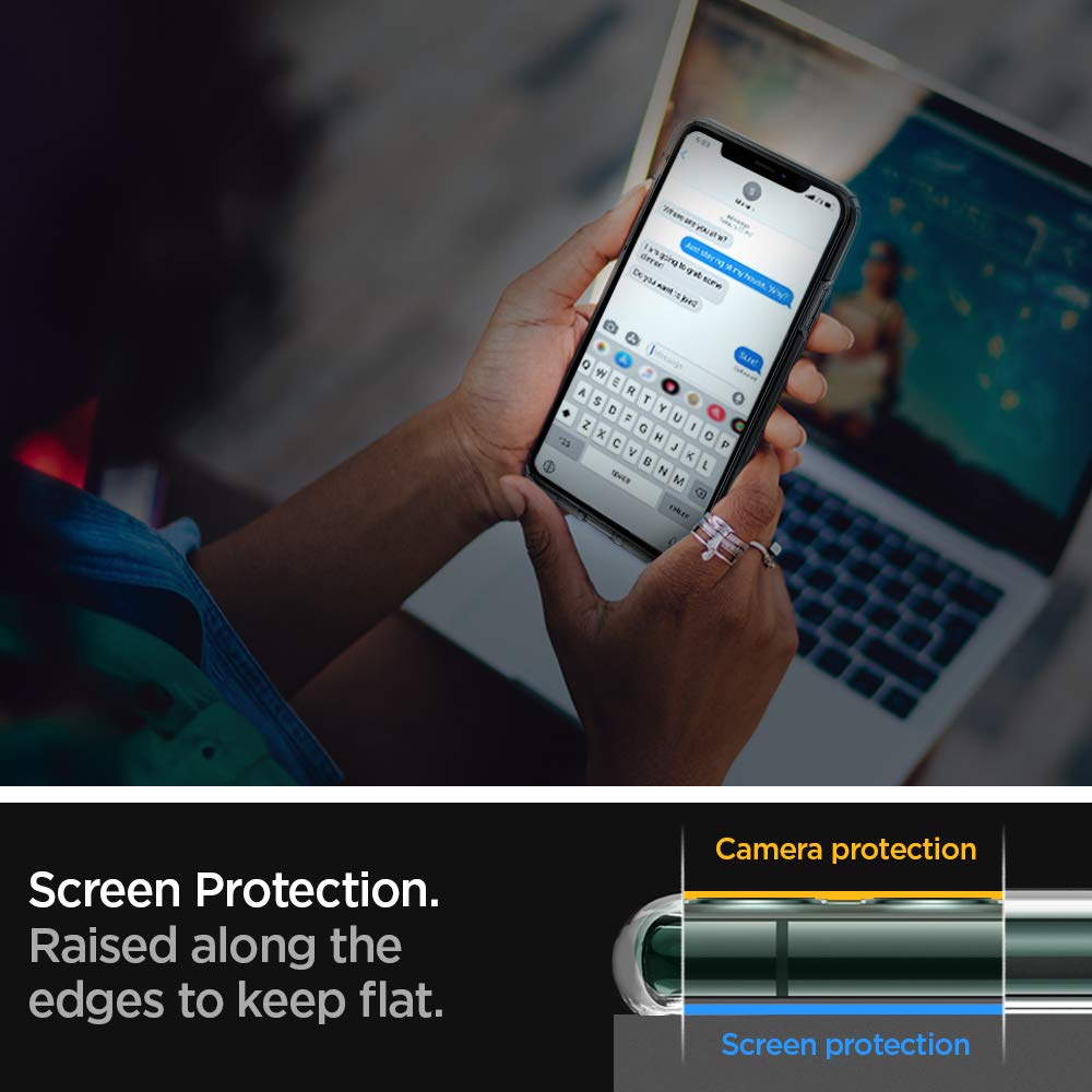 Spigen Liquid Crystal Designed for iPhone 11 Pro Case (2019) - Crystal Clear