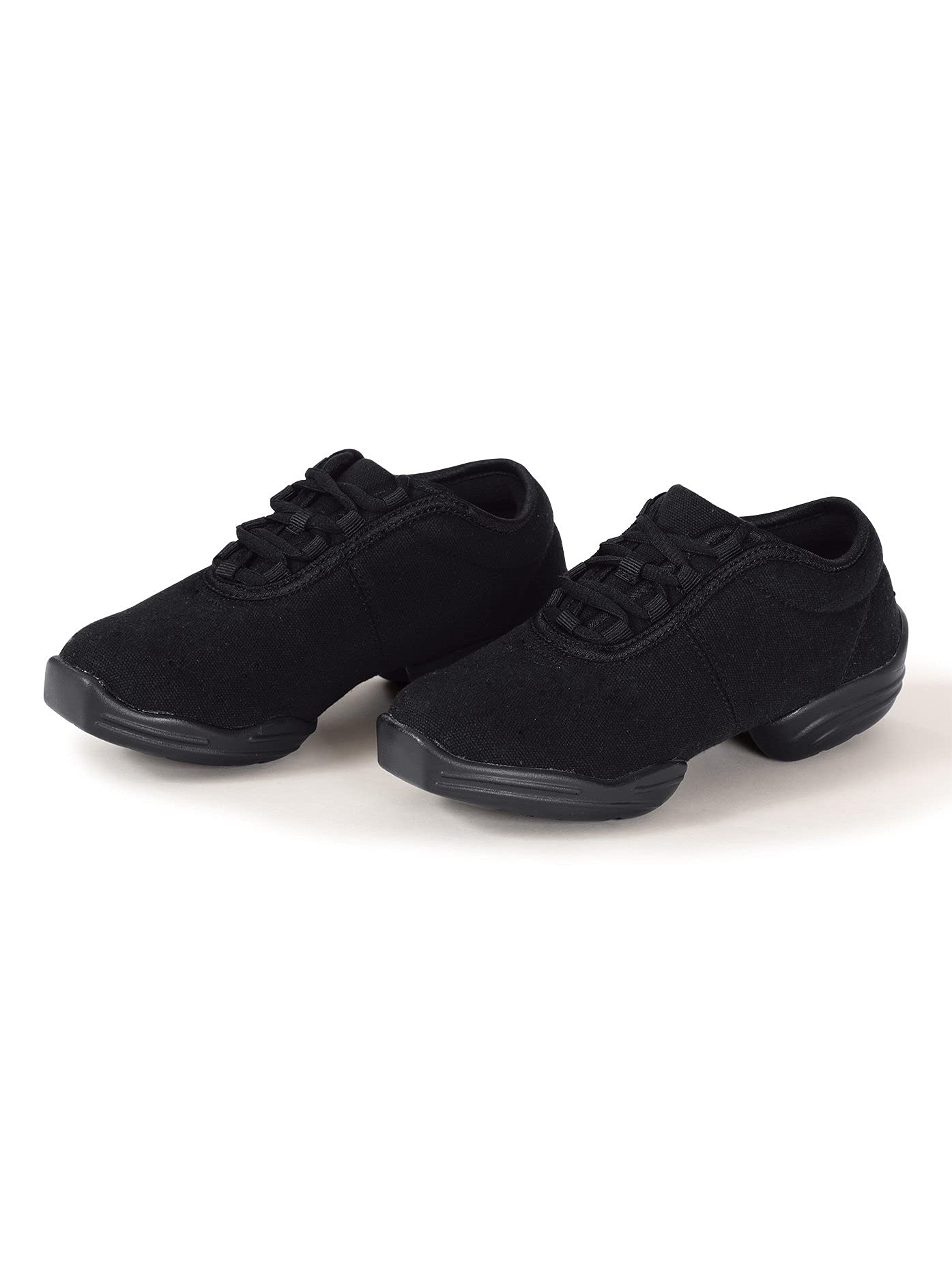 Theatricals Womens Split Sole Dance Sneaker Black 07.0 T8001