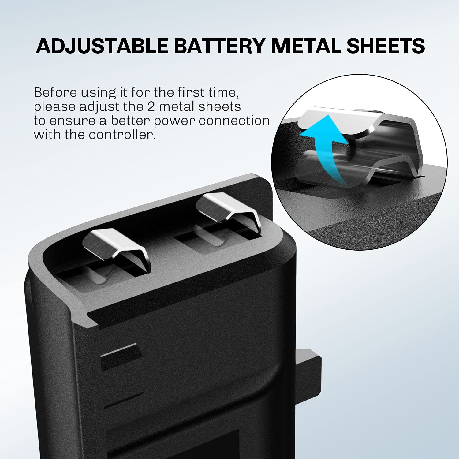 VOYEE Compatible with Xbox Series X Controller Charger, Clearance Fast Double Charging Station for S/X + 2 Compatible with Xbox Series x Controller Battery Pack (Not for One Series)