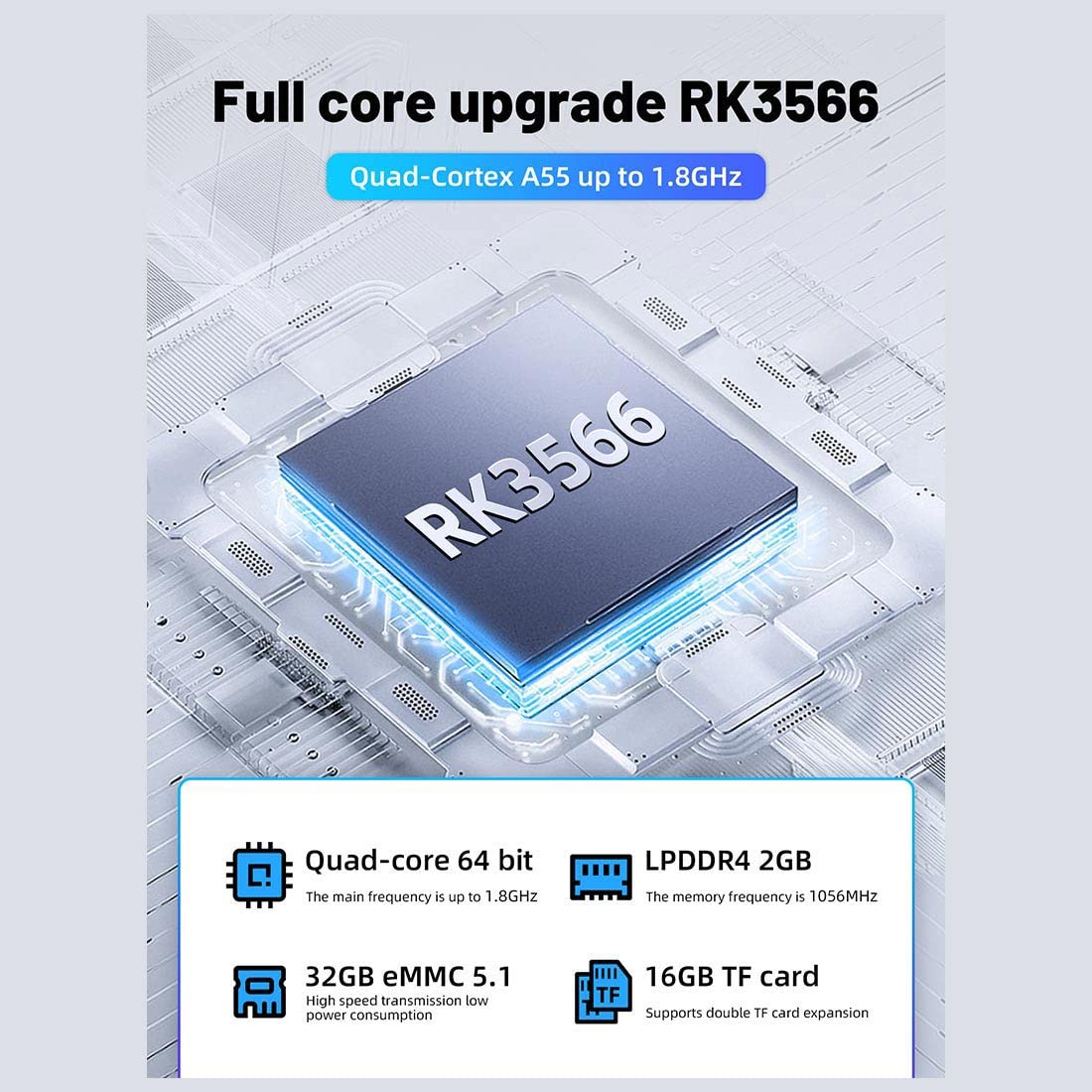 ZUSTER RG353V Handheld Game Console 16G+256G 34,000 Games 3.5 Inch IPS Screen Open Source Arkos Linux System Home Game Arcade Retro Game Machine for Kids Adult