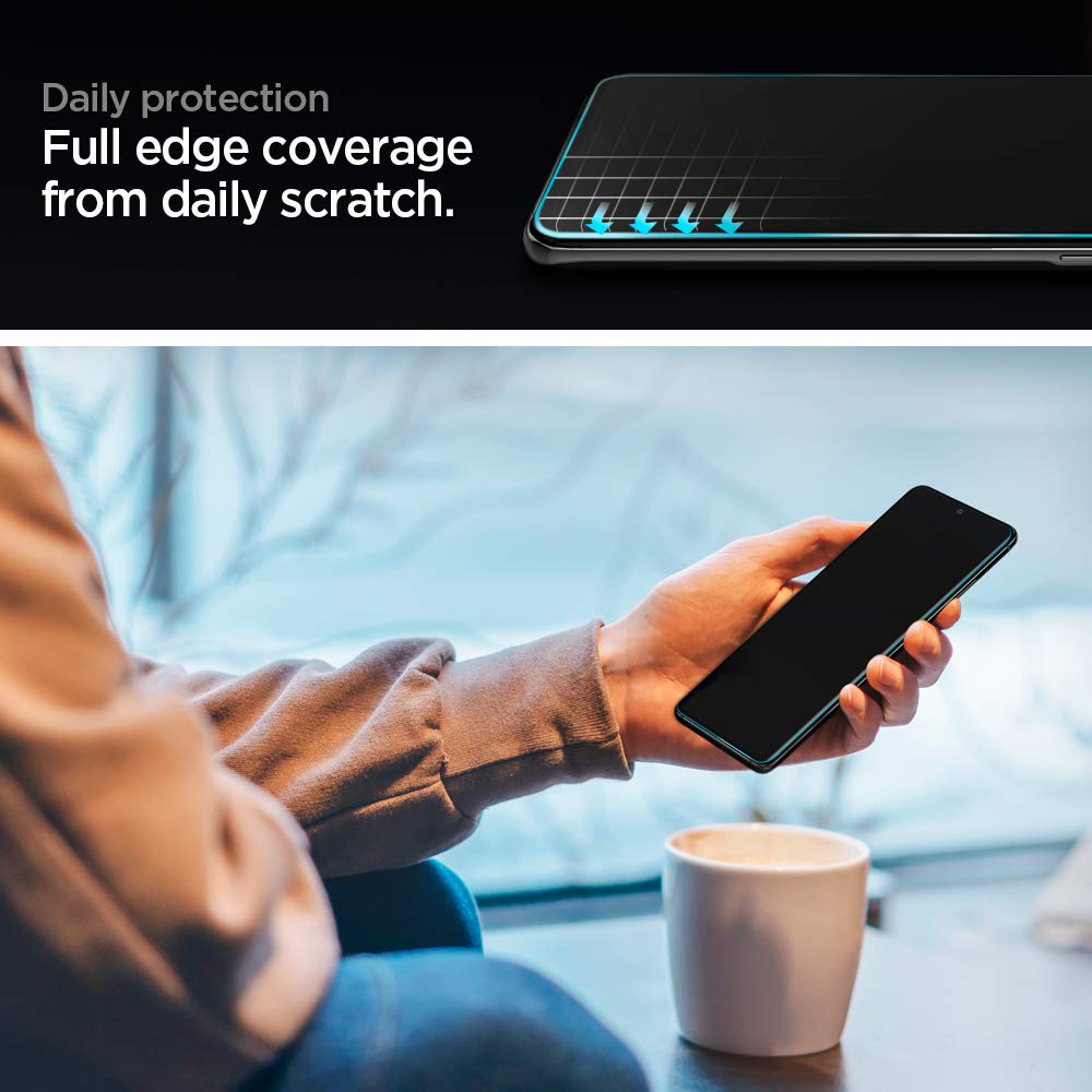 Spigen NeoFlex Screen Protector Designed for Samsung Galaxy S20 / S20 5G (2020) [2 Pack] - Case Friendly