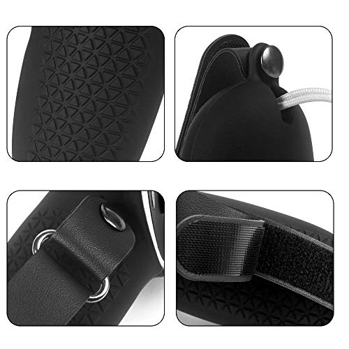 VR Controller Grip Covers for Quest 2 with Handle Elastic Knuckle Straps Protective Skin TPU/Siliconefor Oculus Quest 2