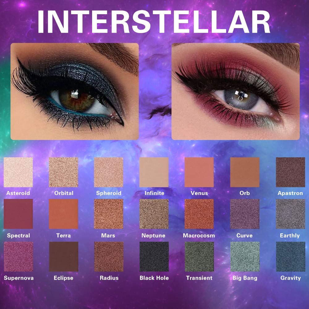 Prism Makeup 21 Colors Pigmented Eyeshadow Palette 6 Matte + 15 Shimmer Blendable Long Lasting Eye Shadow Palette Natural Colors Neutral Pigment Shadow Shimmers Make Up Cosmetics