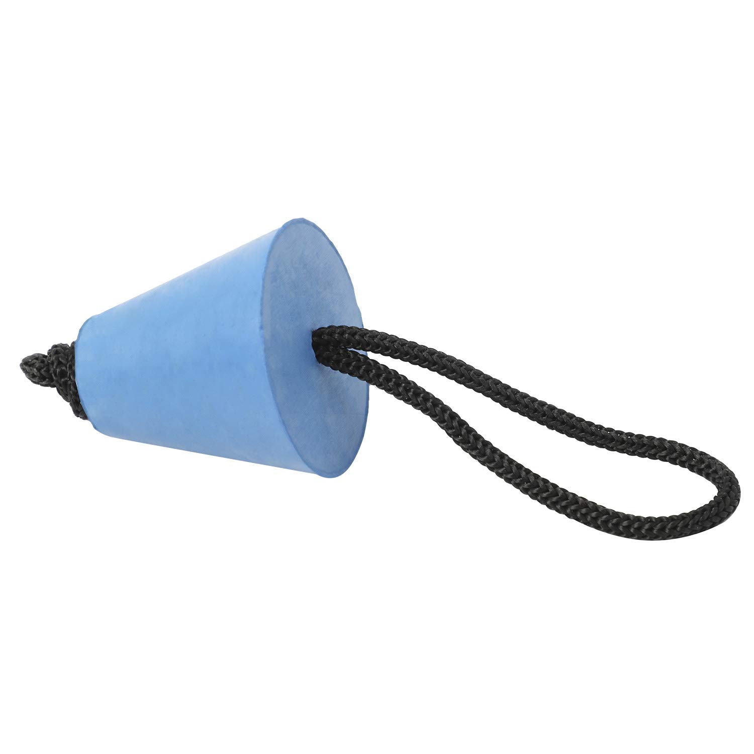 NovelBee 8 Piece of Universal Kayak Scupper Plug with Lanyard Fits 3/4" to 1.5" scuppers or scupper Holes (8-Pack,Light Blue)