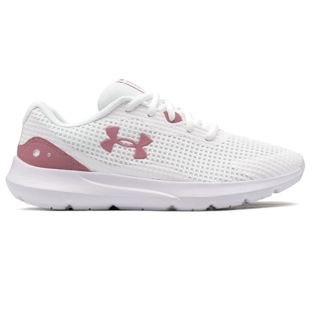 Under Armour Surge 3 White/Pink Elixir/Pink Elixir 10 B (M)