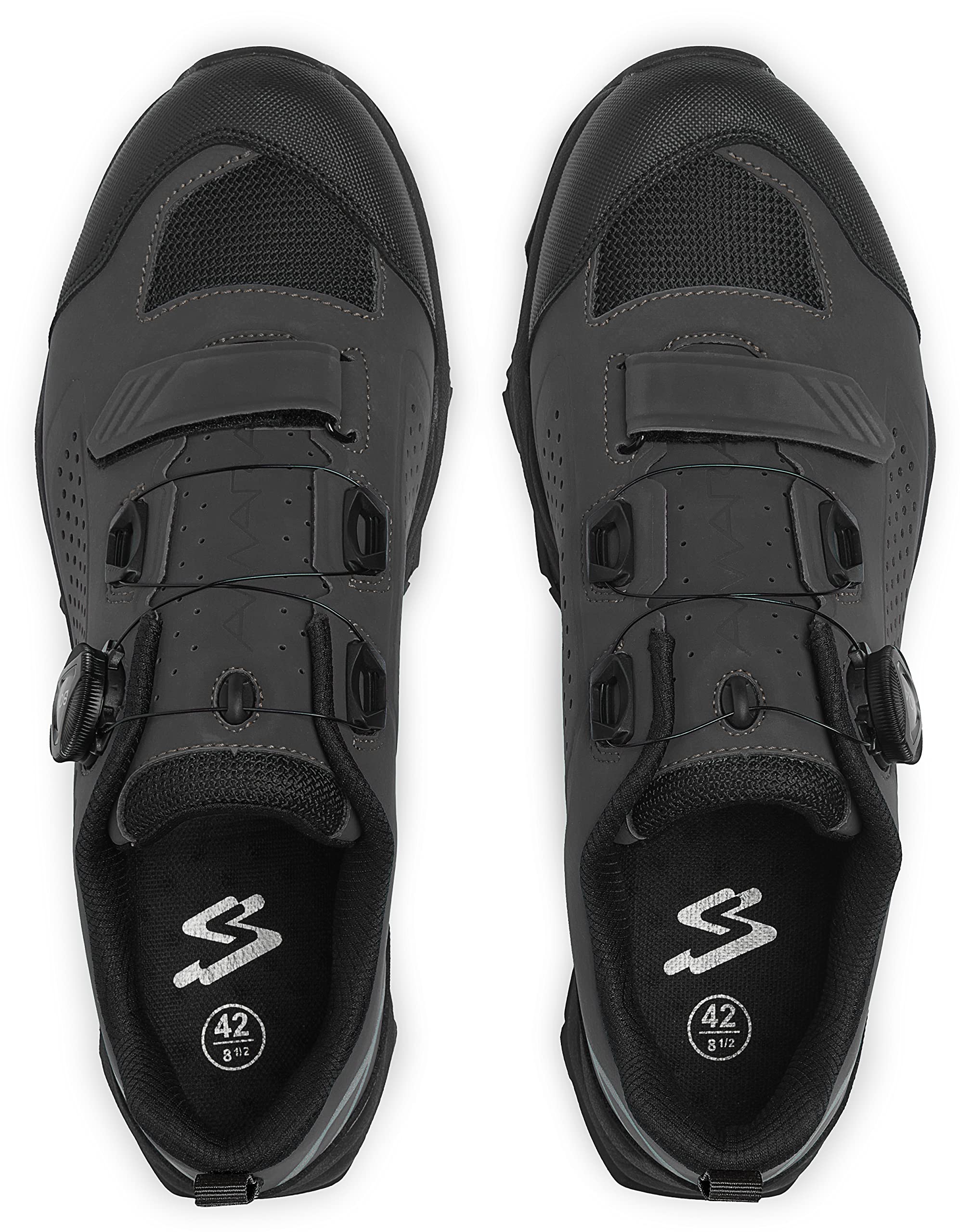 Spiuk Sportline Amara Unisex Adult Cycling Shoe, Unisex_Adult, Black, 44 EU