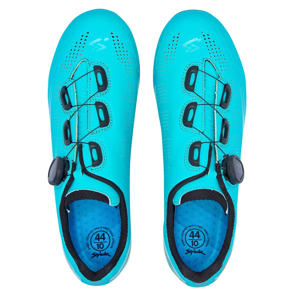 Spiuk Sportline Road C Road Shoe ALDAMA Carbon,Adults Unisex, Turquoise Matte,T. 38