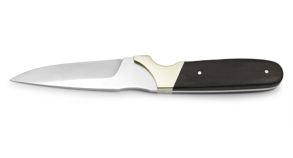 PUMA Faun Bog Oak German Made Hunting Knife With Leather Sheath