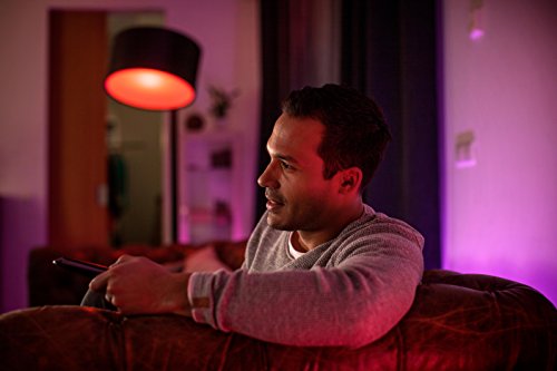 Philips Hue 40W B39 White and Color Ambiance LED Smart Candle-Shaped Bulb - Pack of 1 - E12, Indoor