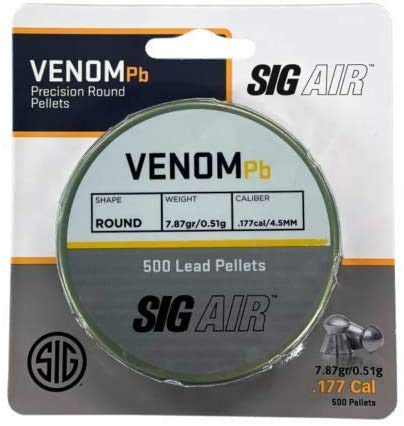 Sіg Sаuer MCX .177 Cal CO2 Powered Advanced Air Rifle with CO2 90 Gram (2 Pack) and 500 Lead Pellets Bundle