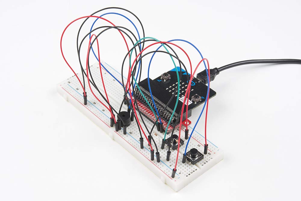 SparkFun Inventor's Kit Bridge Pack for Micro:bit v1 (not Included) Start Learning Programming Electronics Use for Education Classroom MakerSpace Library at Home Learning No Solder Eleven Experiments