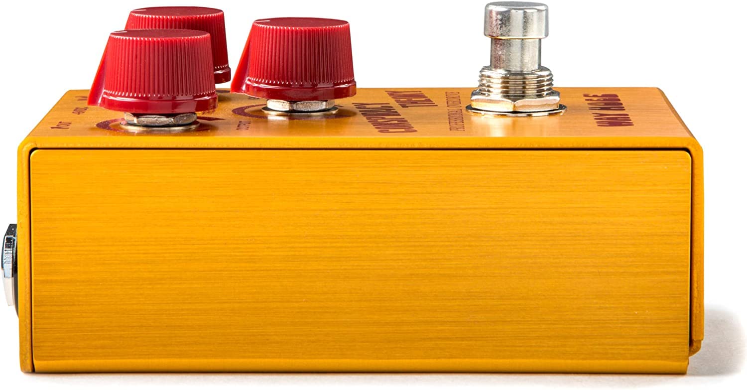 Way Huge Smalls WM20 Conspiracy Theory Overdrive Pedal Bundle with Instrument Cable, 2 Patch Cables and 6 Dunlop Picks